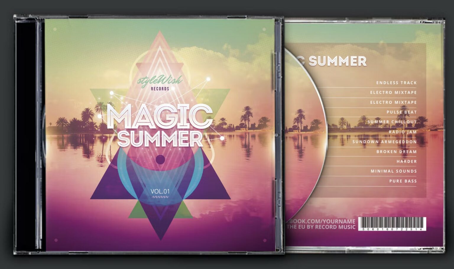 25 Best CD/DVD Label Templates - Inspiration & Productivity for Everyone