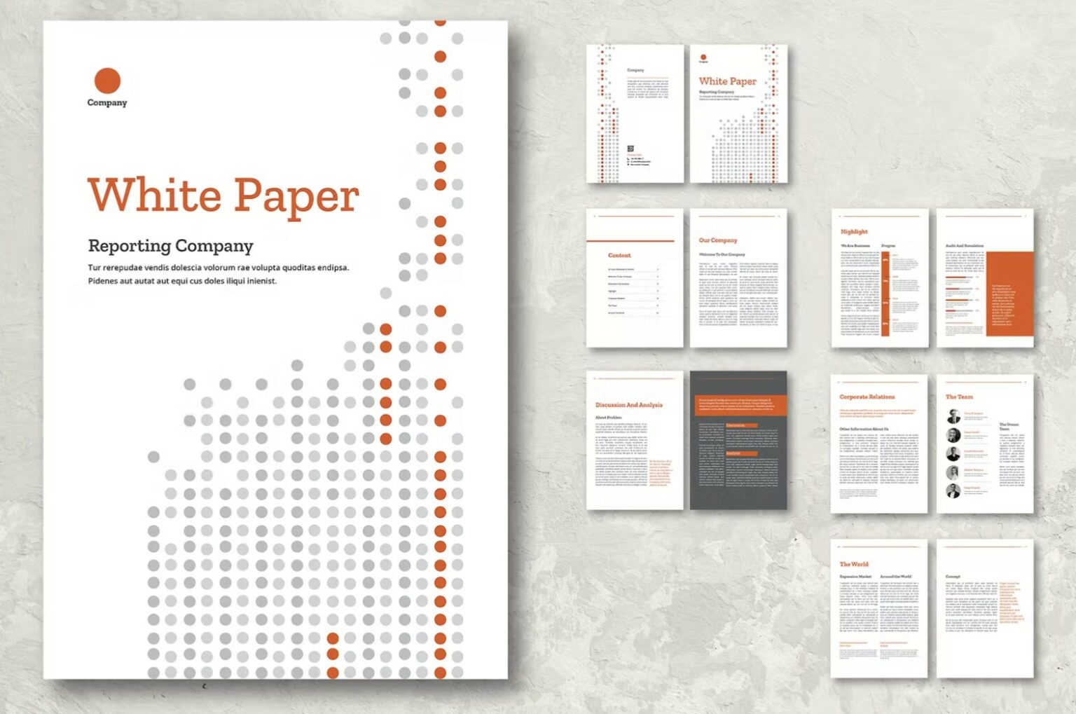 The 20 Top White Paper Templates for Word & InDesign - Inspiration ...