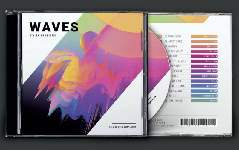 25 Best CD/DVD Label Templates - Inspiration & Productivity for Everyone