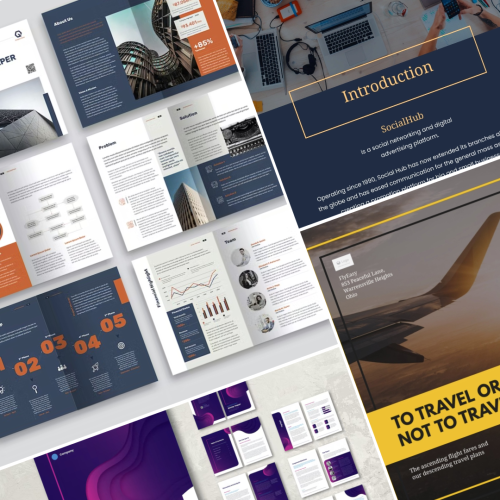 The 20 Top White Paper Templates for Word & InDesign - Inspiration ...