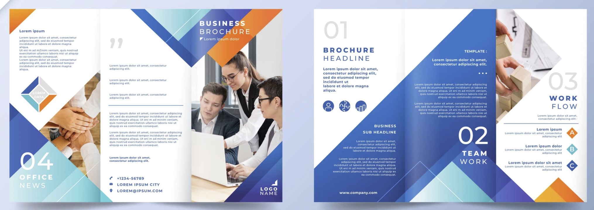 15 Best Brochure Design Templates For Free - Inspiration & Productivity ...