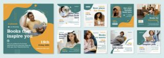 40+ Free & Best Social Media Design Kit Templates - Inspiration ...
