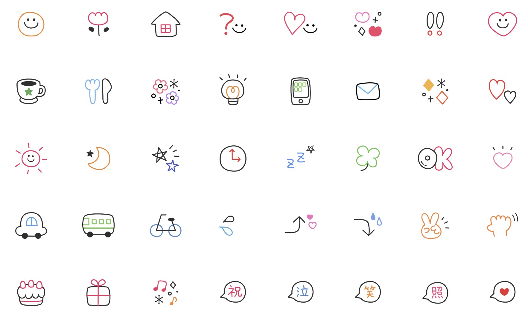 30 Cute icon packs for download - Inspiration & Productivity for Everyone