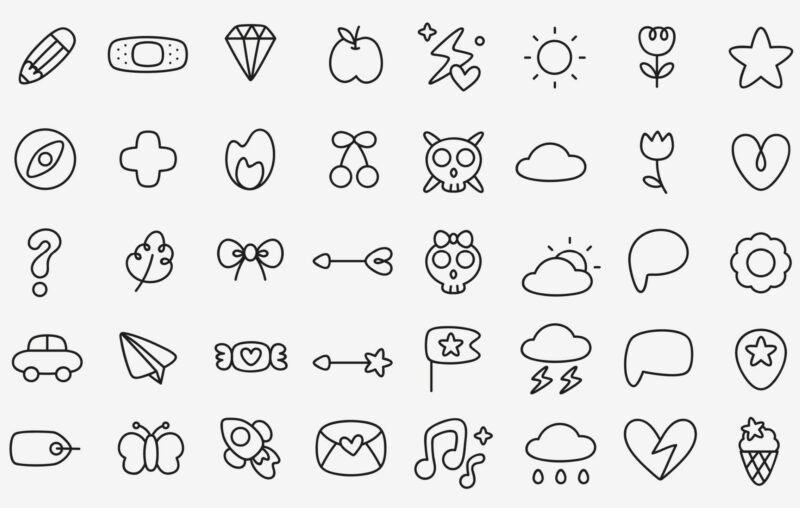 30 Cute icon packs for download - Inspiration & Productivity for Everyone