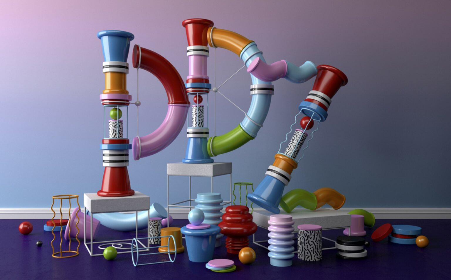 36 Beautiful Memphis Designs - Inspiration & Productivity for Everyone