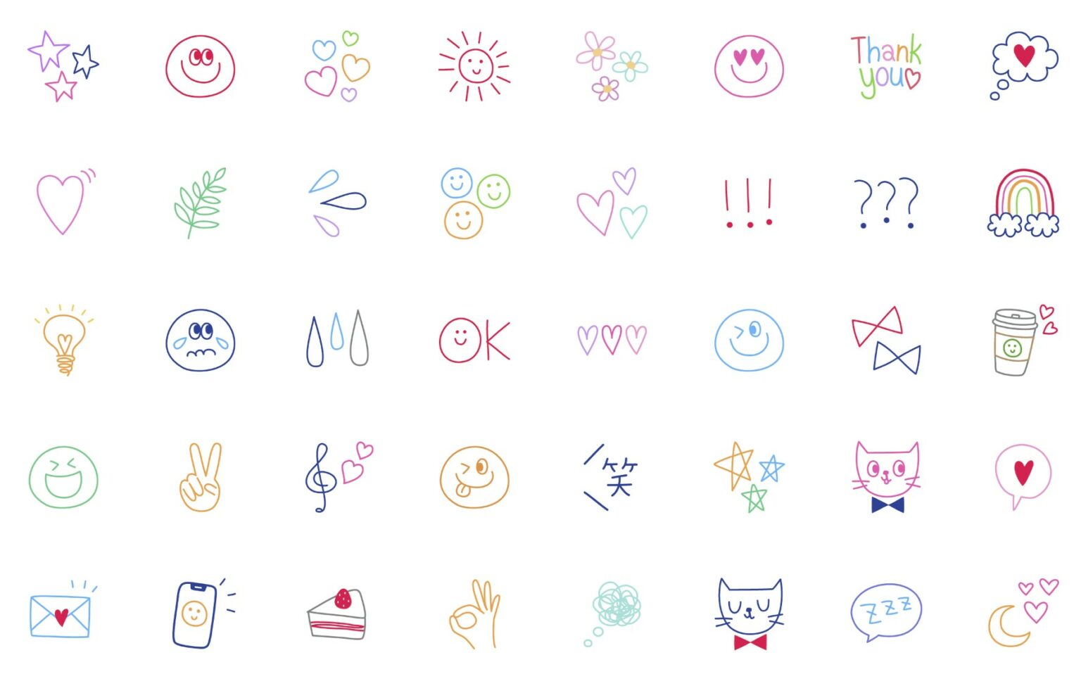 30 Cute icon packs for download - Inspiration & Productivity for Everyone