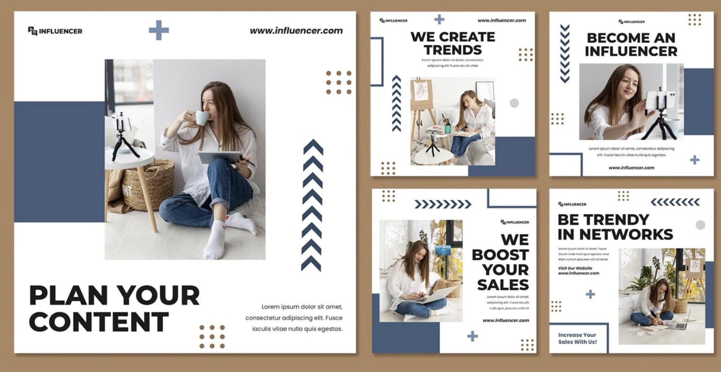 40+ Free & Best Social Media Design Kit Templates - Inspiration ...