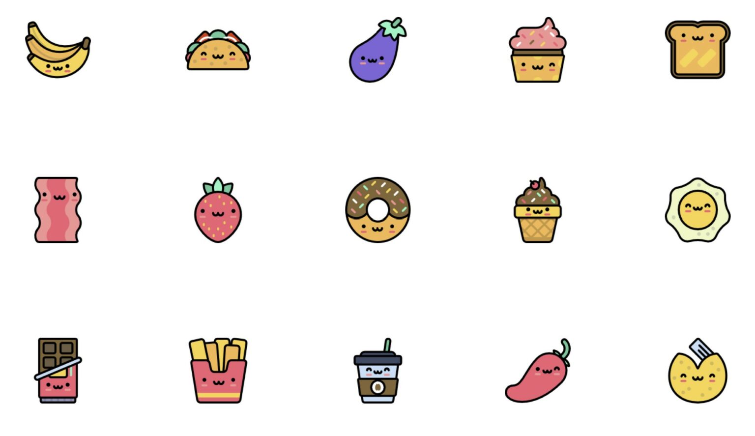 30 Cute icon packs for download - Inspiration & Productivity for Everyone
