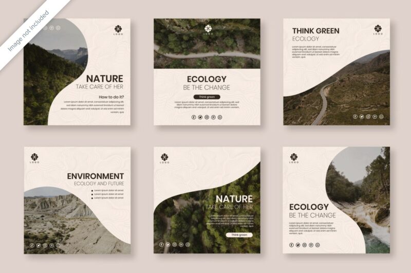 30 Free & Best Social Media Design Kit Templates