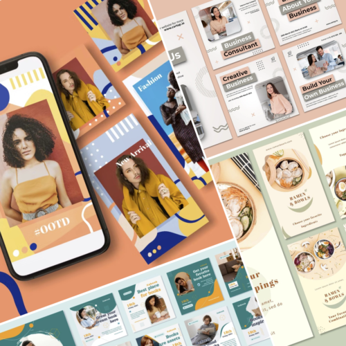 40+ Free & Best Social Media Design Kit Templates - Inspiration ...