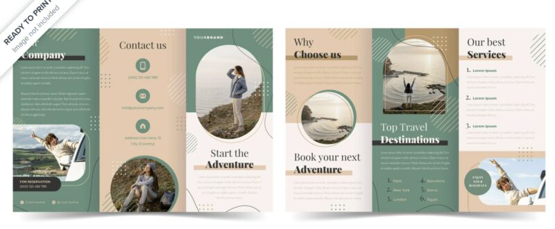 15 Best Brochure Design Templates For Free - Inspiration & Productivity ...