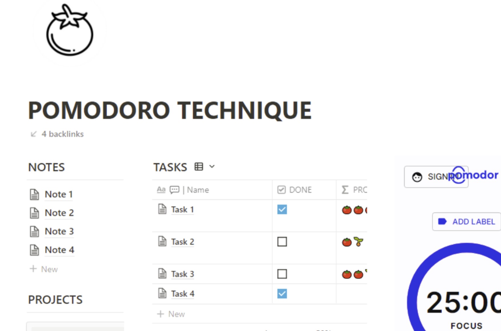 10 Pomodoro Tracker Templates For Notion - Inspiration & Productivity ...