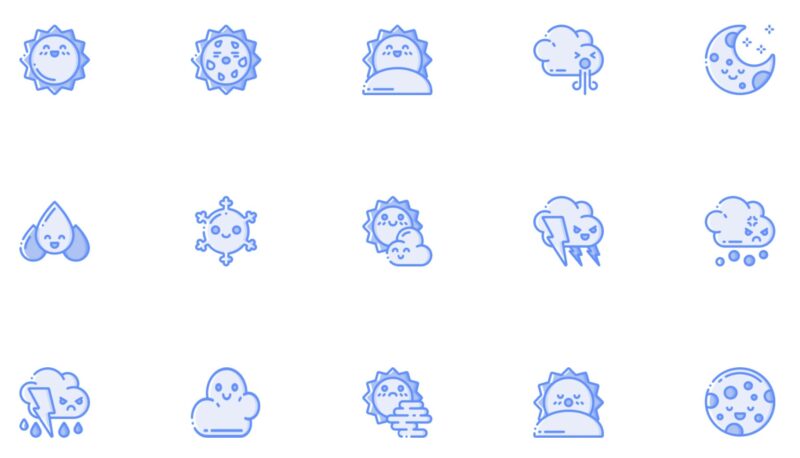 30 Cute icon packs for download - Inspiration & Productivity for Everyone