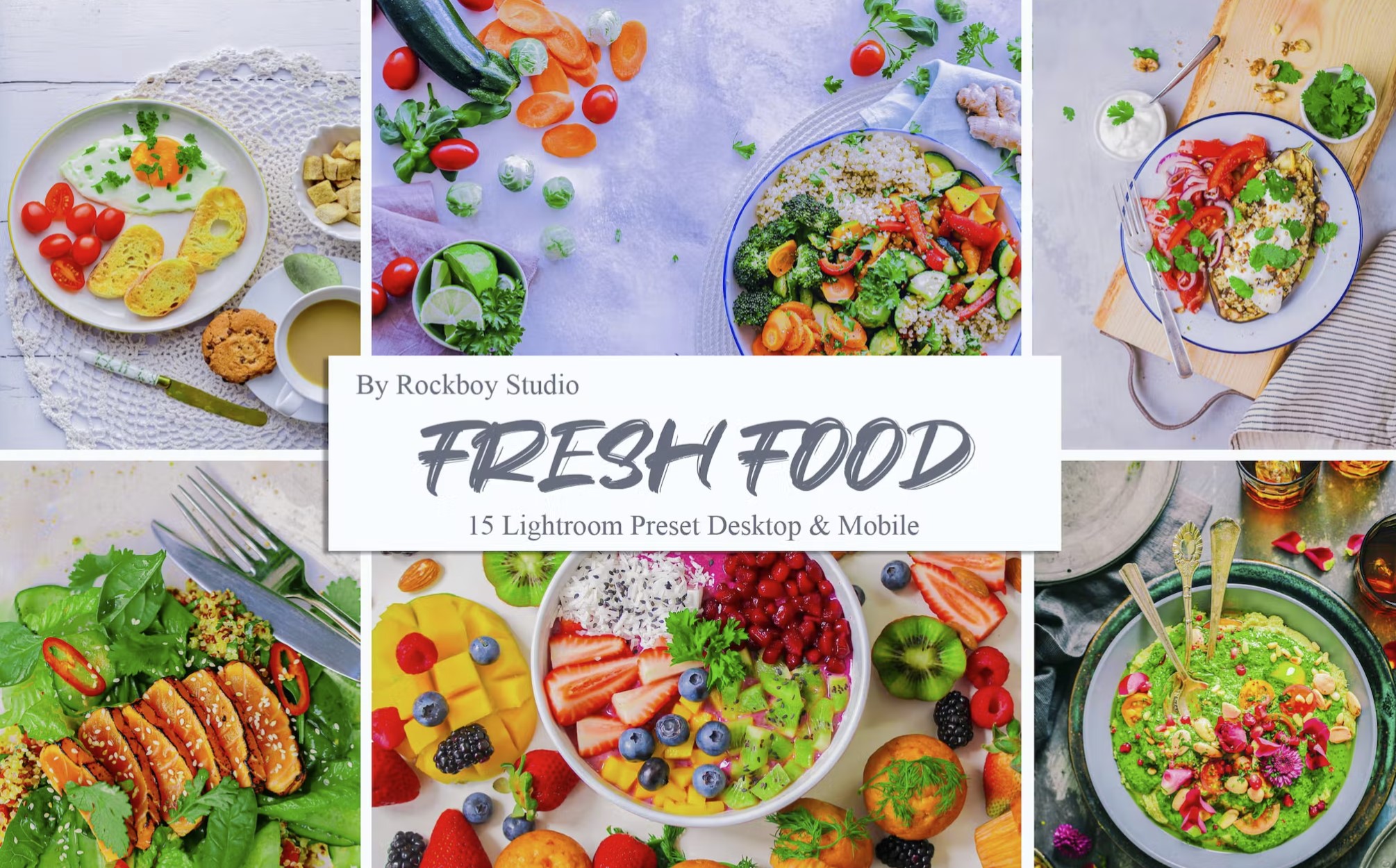 20 Tasty Food Lightroom Presets