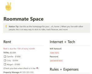 70 Personal Notion Templates to Organize Your Life - Inspiration ...