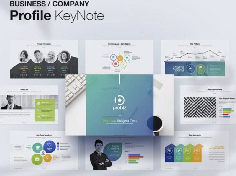 21 Best Free Keynote Templates - Inspiration & Productivity for Everyone