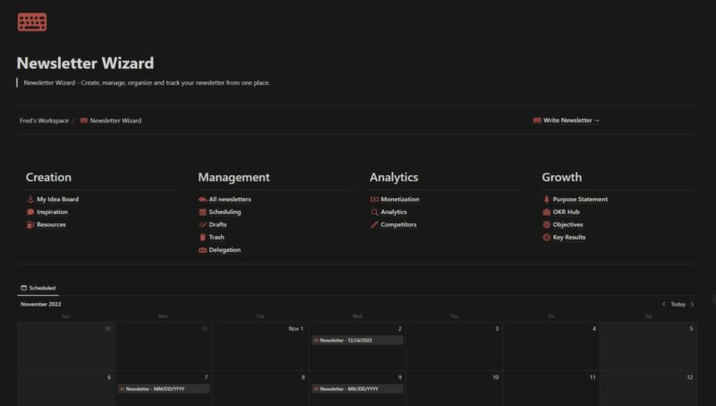 10+ Useful Notion Email Templates and Layouts - Inspiration ...