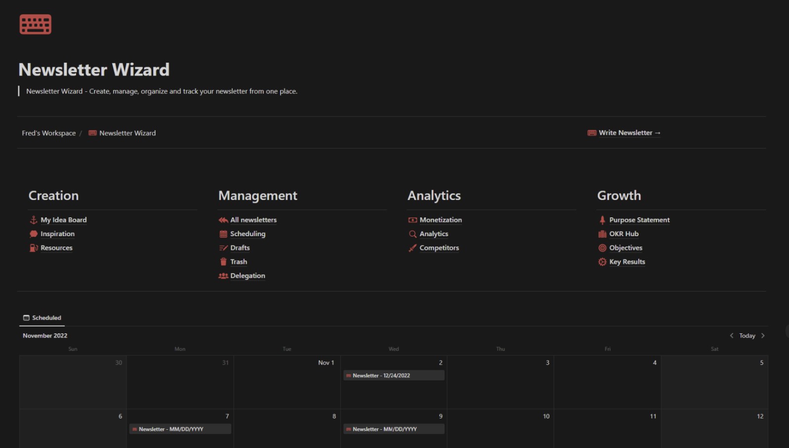 10+ Useful Notion Email Templates and Layouts - Inspiration ...