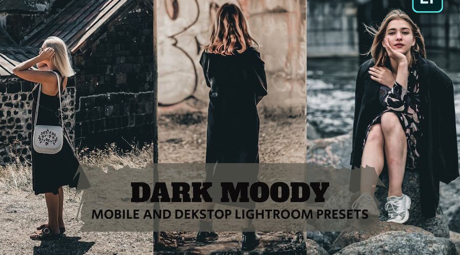 18 Dark & Moody Lightroom Presets