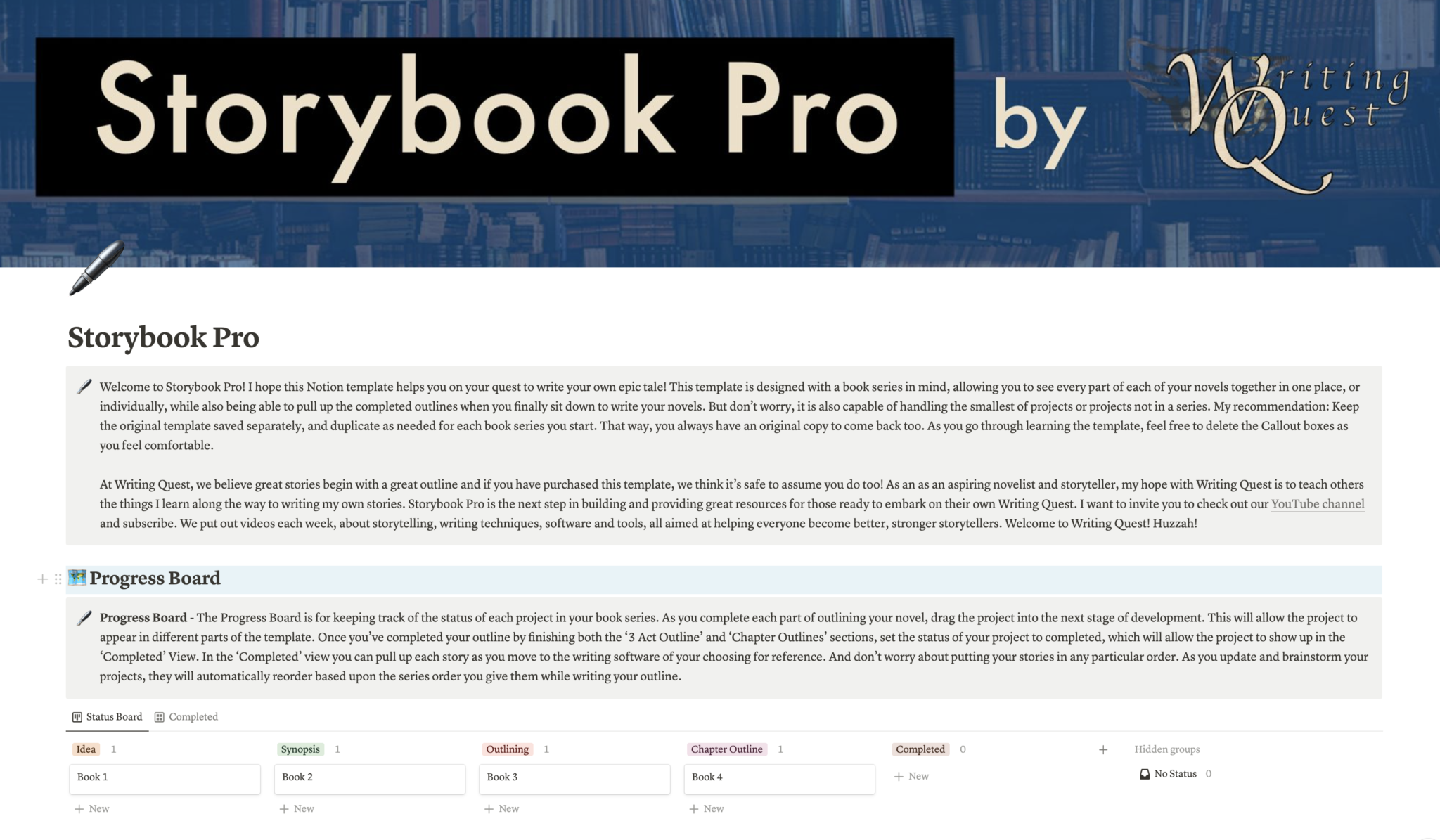 10 Best Notion Templates for Writers - Inspiration & Productivity for ...