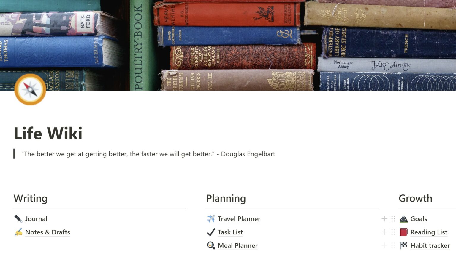 70 Personal Notion Templates to Organize Your Life - Inspiration ...