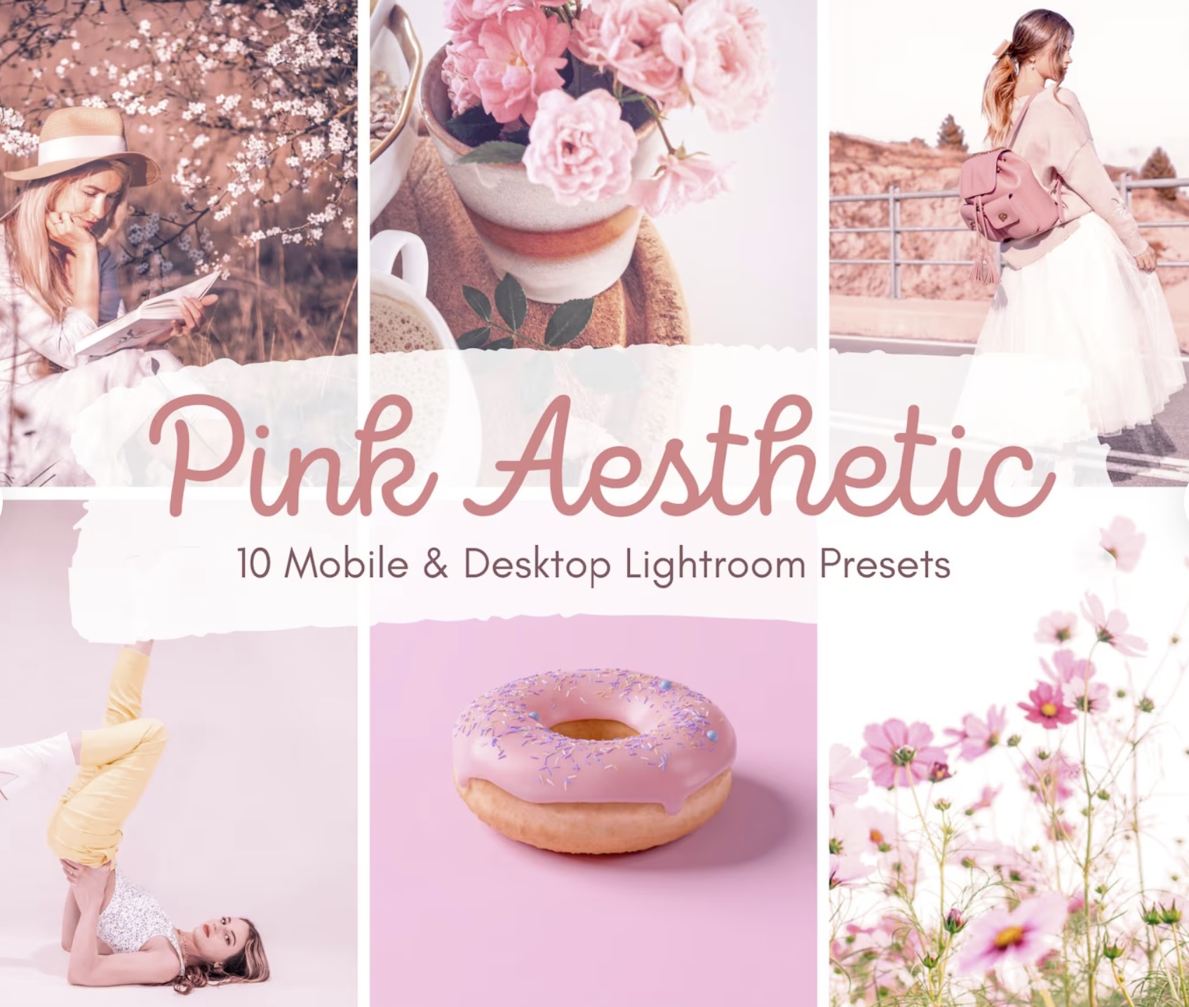 15 stunning pink Lightroom presets