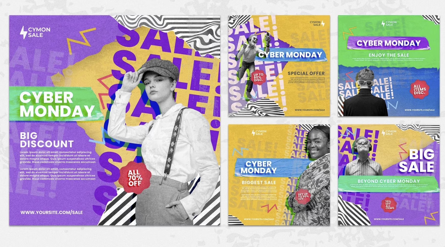 40+ Free & Best Social Media Design Kit Templates - Inspiration ...