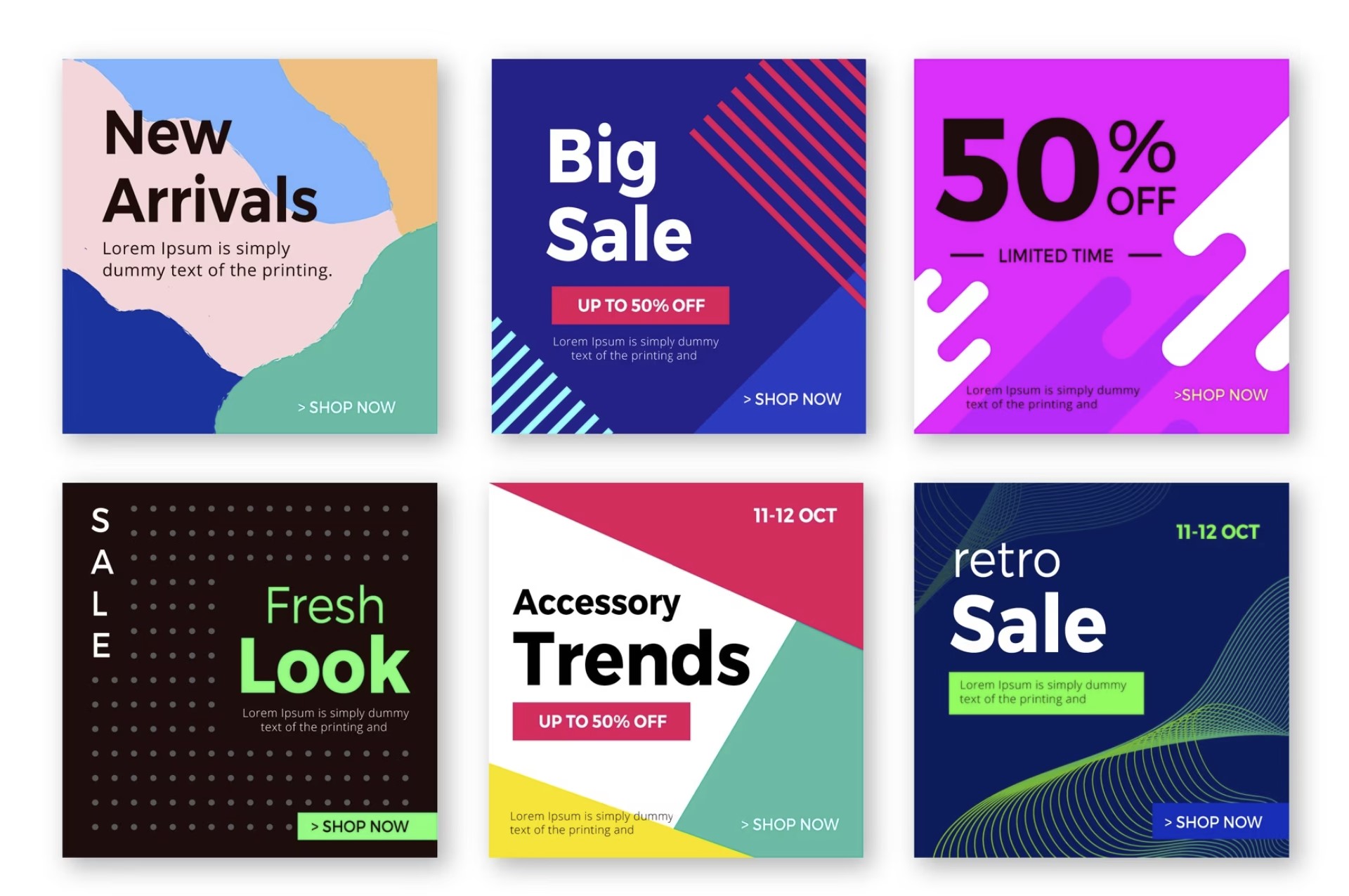 40+ Free & Best Social Media Design Kit Templates - Inspiration ...