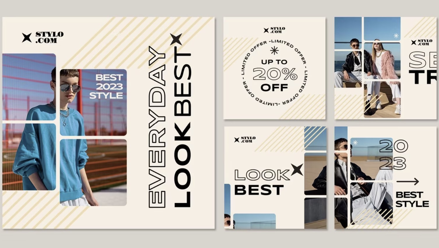 40+ Free & Best Social Media Design Kit Templates - Inspiration ...