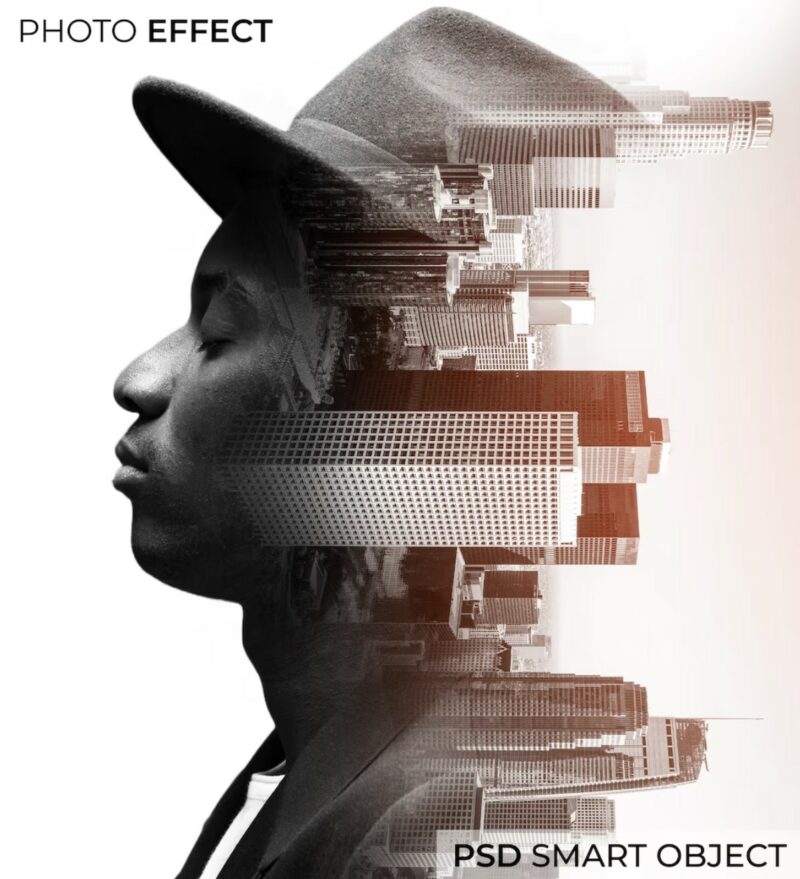 15 Best & Free Double Exposure Effect for PSD - Inspiration & Productivity for Everyone