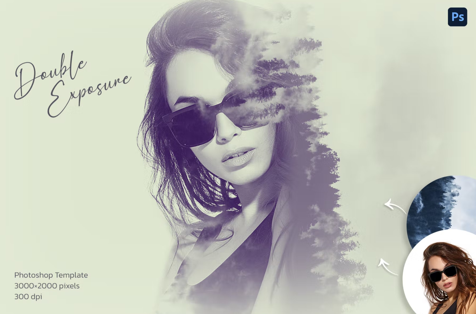 15 Best & Free Double Exposure Effect for PSD - Inspiration ...