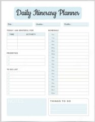 16 Best Printable Daily Planner - Inspiration & Productivity for Everyone