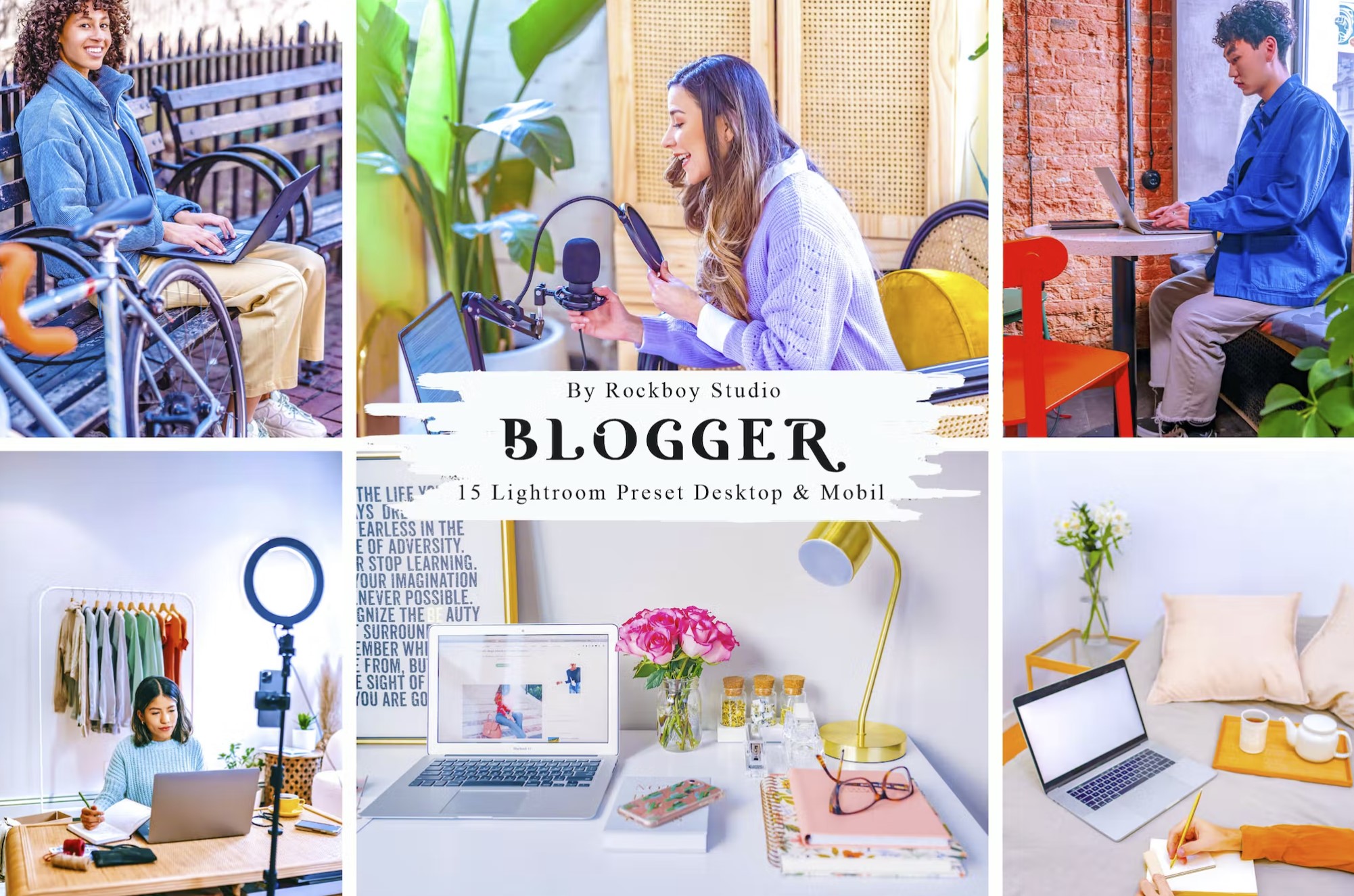 20 Best Blogger Lightroom Presets - Inspiration & Productivity for Everyone