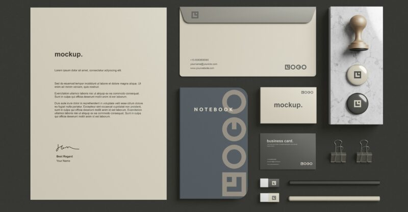 15 Free Branding Identity Mockup Templates - Inspiration & Productivity ...