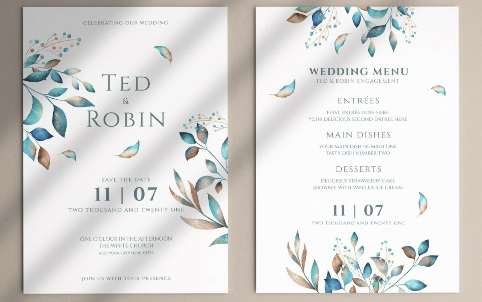 20 Beautiful and Free Invitation Templates For PSD - Inspiration ...