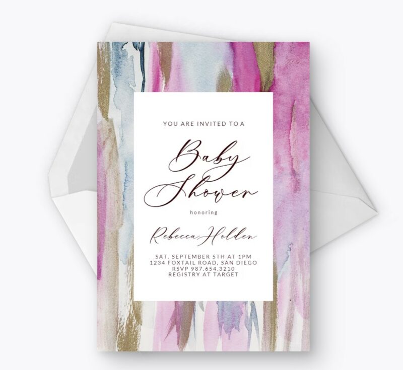 20 Beautiful and Free Invitation Templates For PSD - Inspiration ...