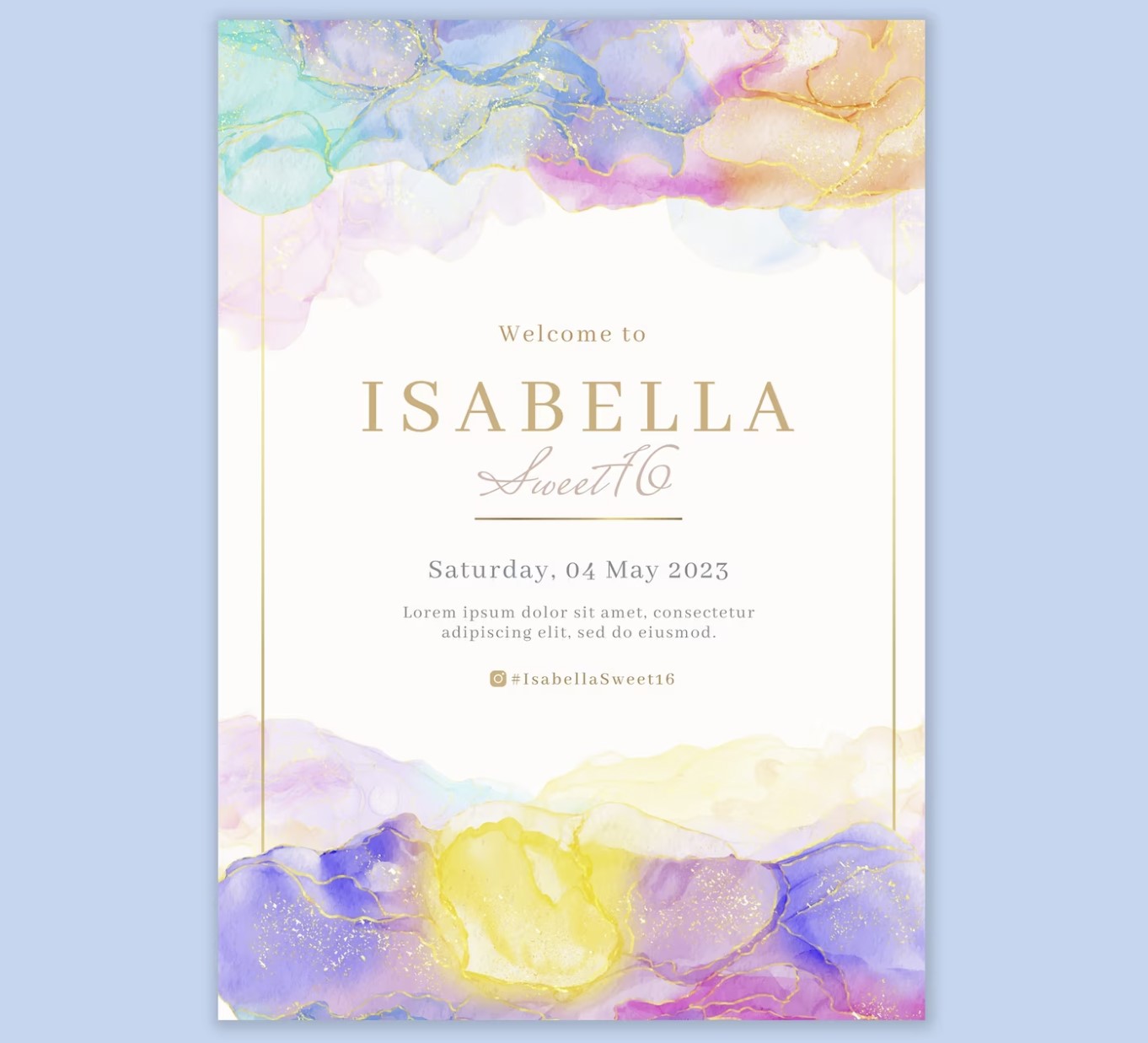 20 Beautiful and Free Invitation Templates For PSD - Inspiration ...
