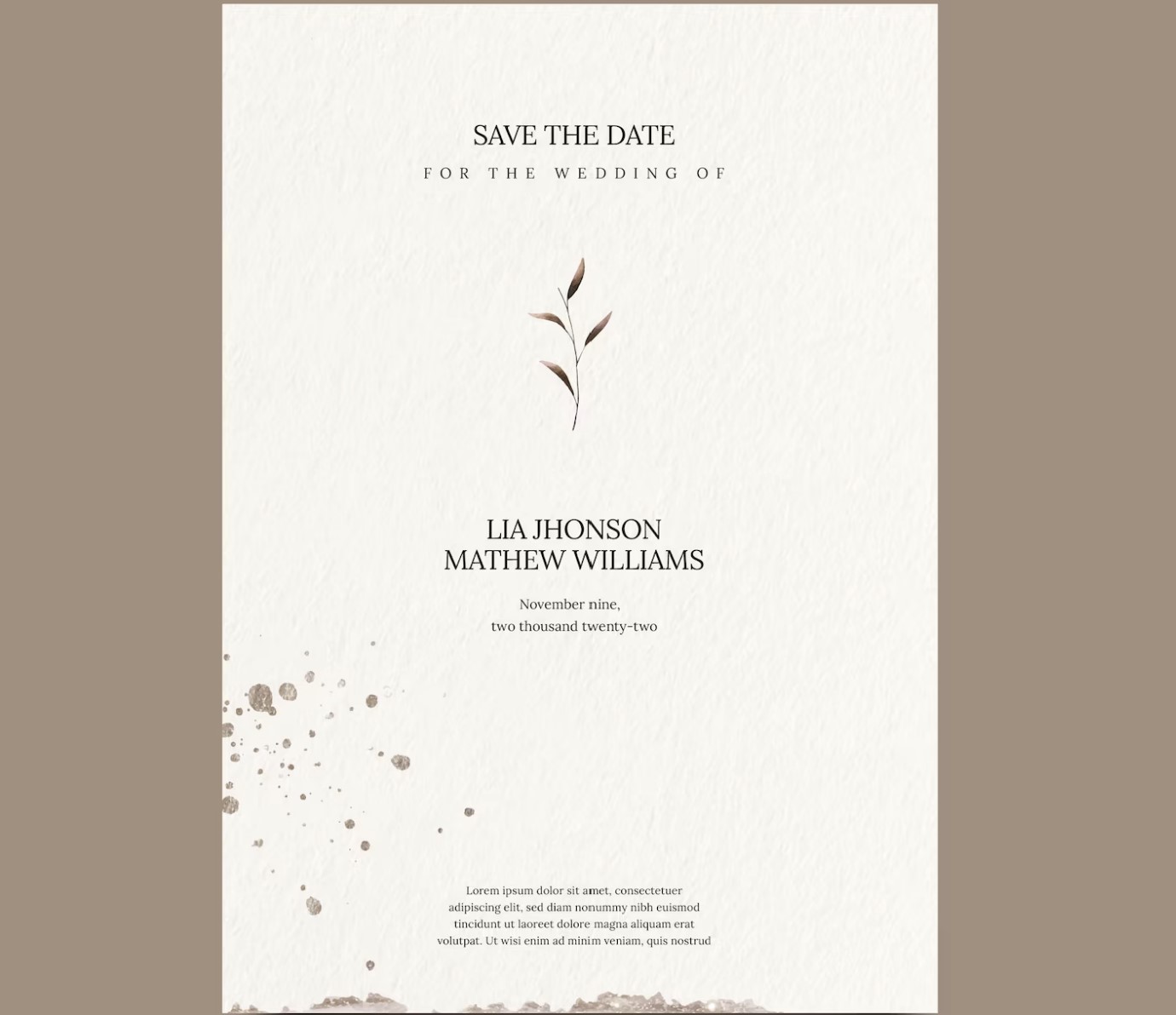 20 Beautiful and Free Invitation Templates For PSD - Inspiration ...