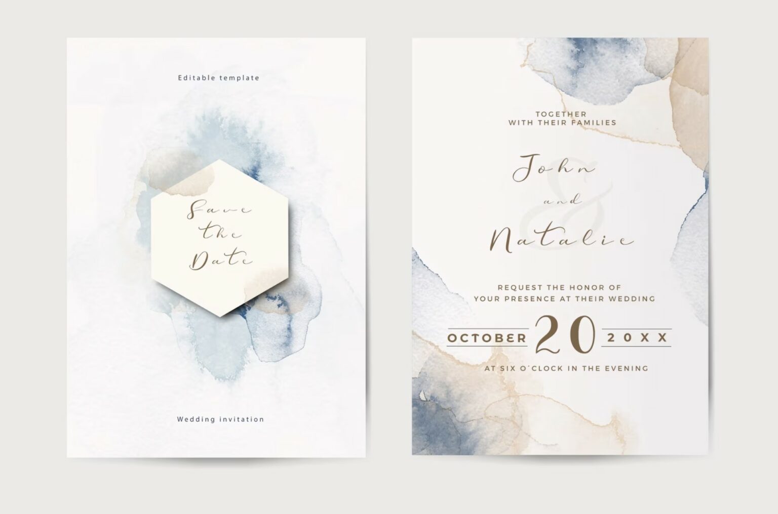 20 Beautiful and Free Invitation Templates For PSD - Inspiration ...