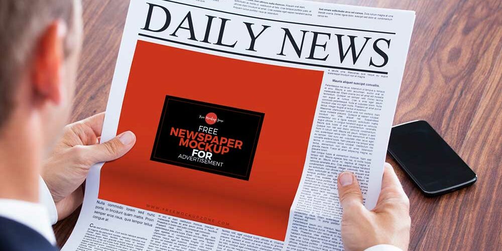 15 Free Newspaper Mockup Templates