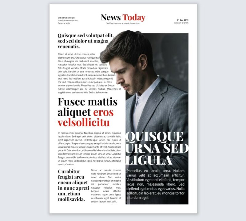 15 Free Newspaper Mockup Templates - Inspiration & Productivity for ...