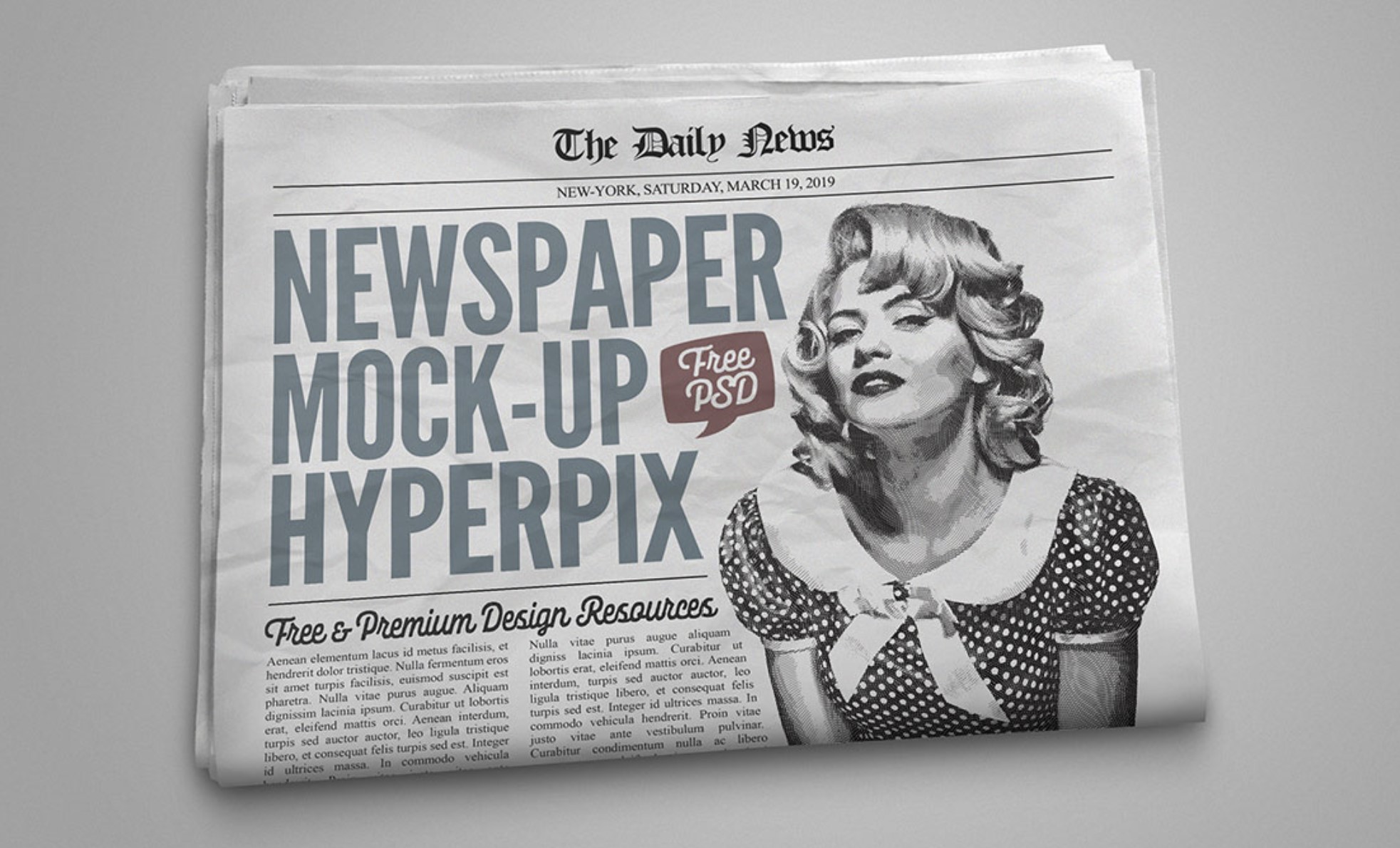 15 Free Newspaper Mockup Templates - Inspiration & Productivity for ...