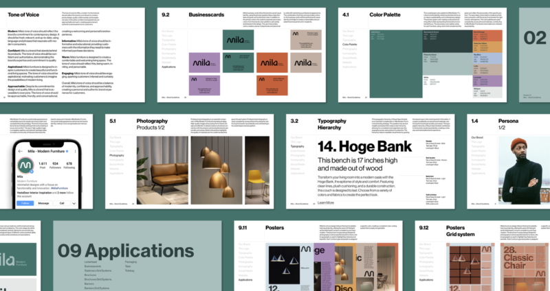 Free & Paid Brand Book Guideline and Template - Inspiration ...