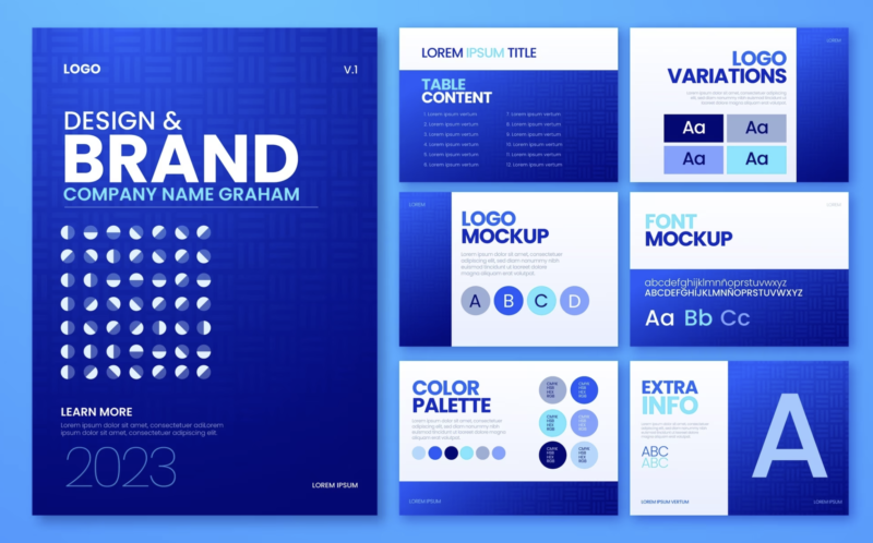 Free & Paid Brand Book Guideline and Template - Inspiration ...