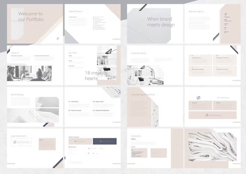 Free & Paid Brand Book Guideline and Template - Inspiration ...