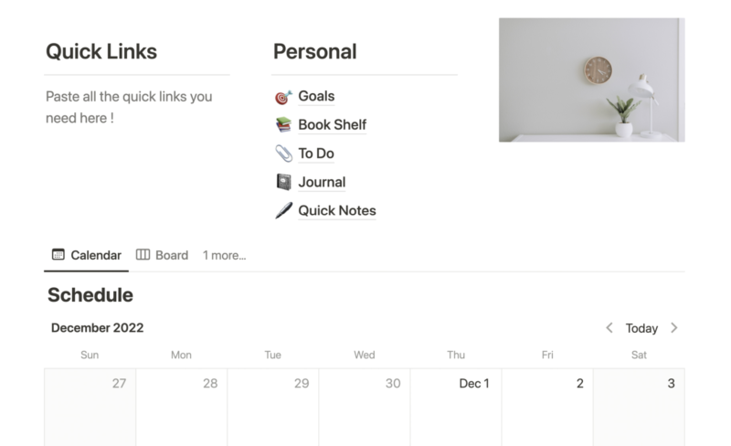 70 Personal Notion Templates to Organize Your Life - Inspiration ...