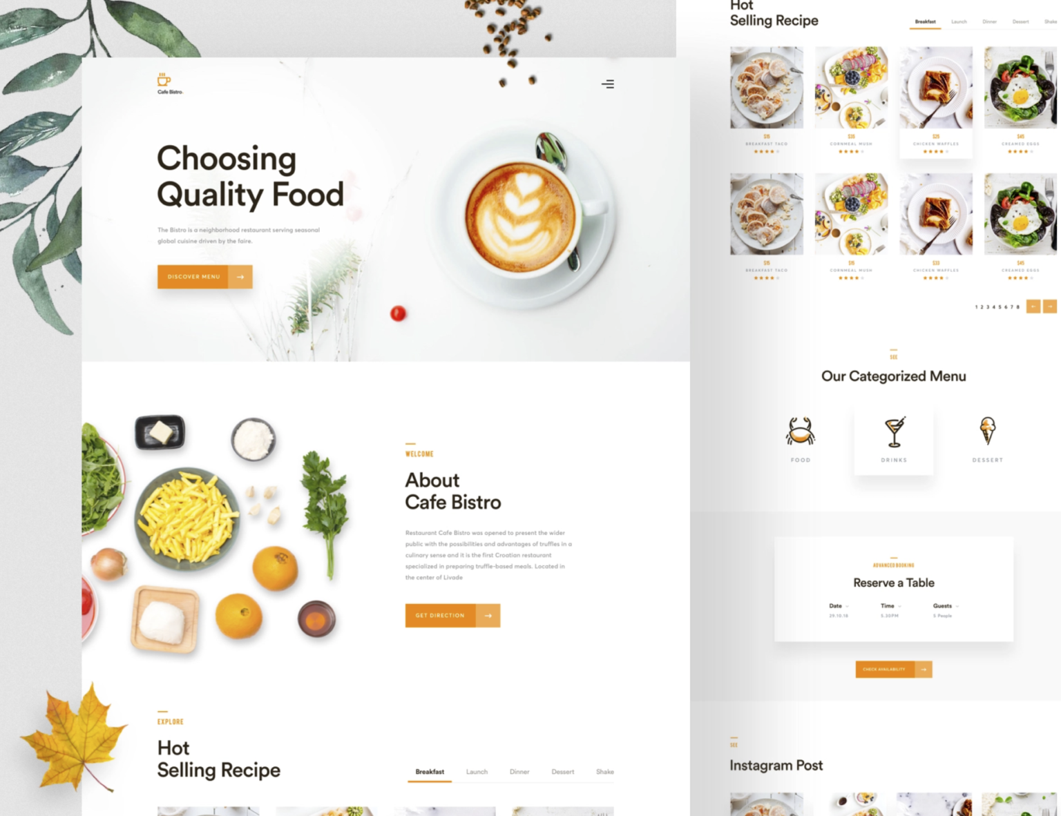 10 Best Restaurant Website Templates