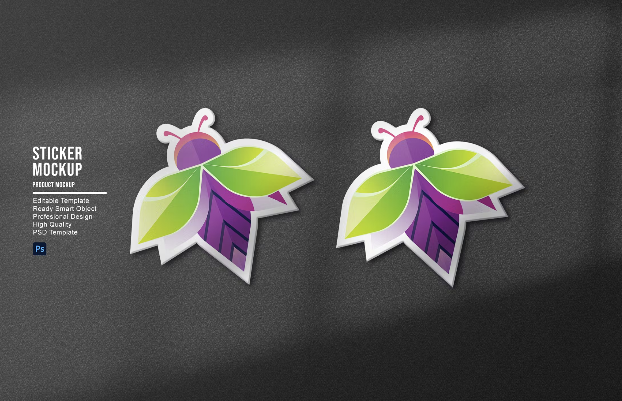 20 Free Sticker Mockup Templates