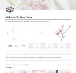 25 Aesthetic Notion Templates
