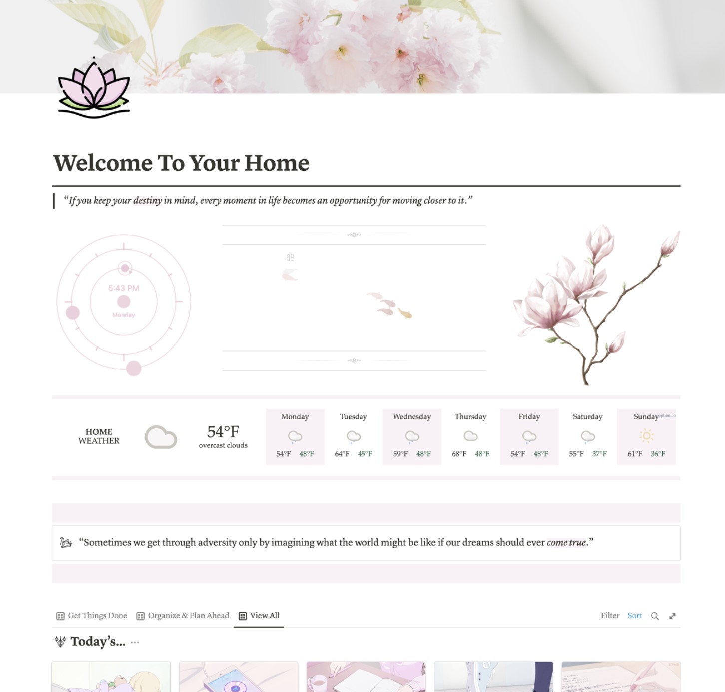 25 Aesthetic Notion Templates